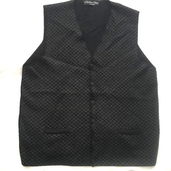 Dior | Suits & Blazers | Christian Dior Mens Vest Size Medium | Poshmark